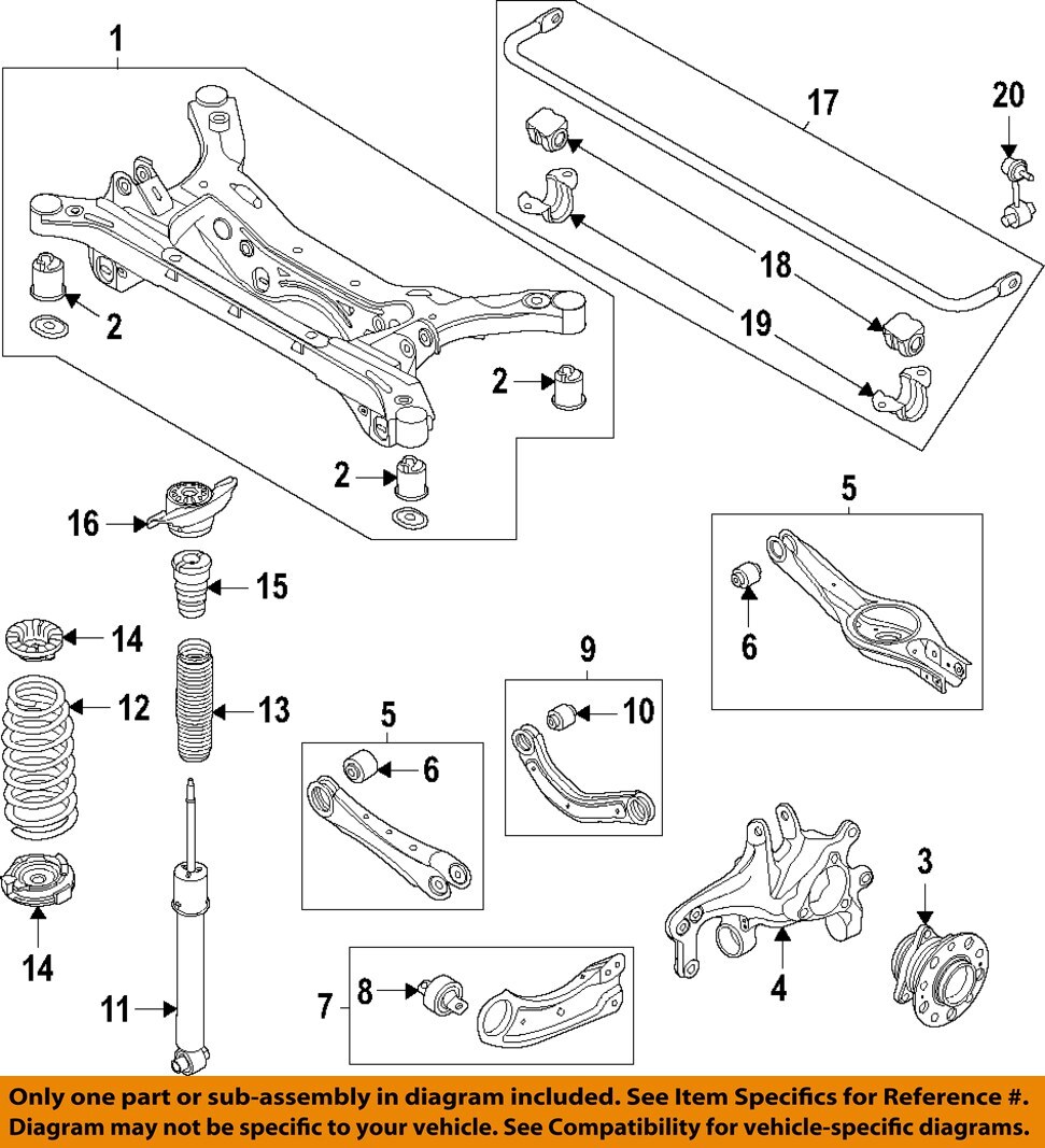 Genuine Hyundai Shock Mount 55310-L0000 for sale online | eBay