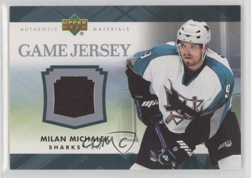 2007-08 Upper Deck Game Jersey Series 1 Milan Michalek #J-MI | eBay
