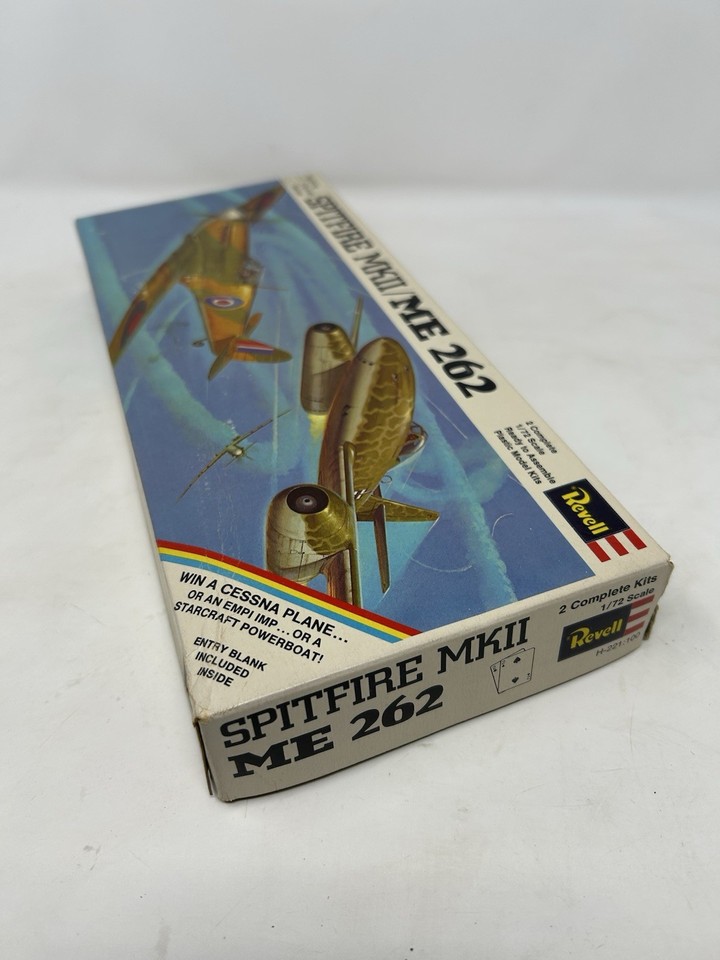 Vintage Revell 1/72 Spitfire Mk II Me 262 Fighting Deuces Model Kit | eBay