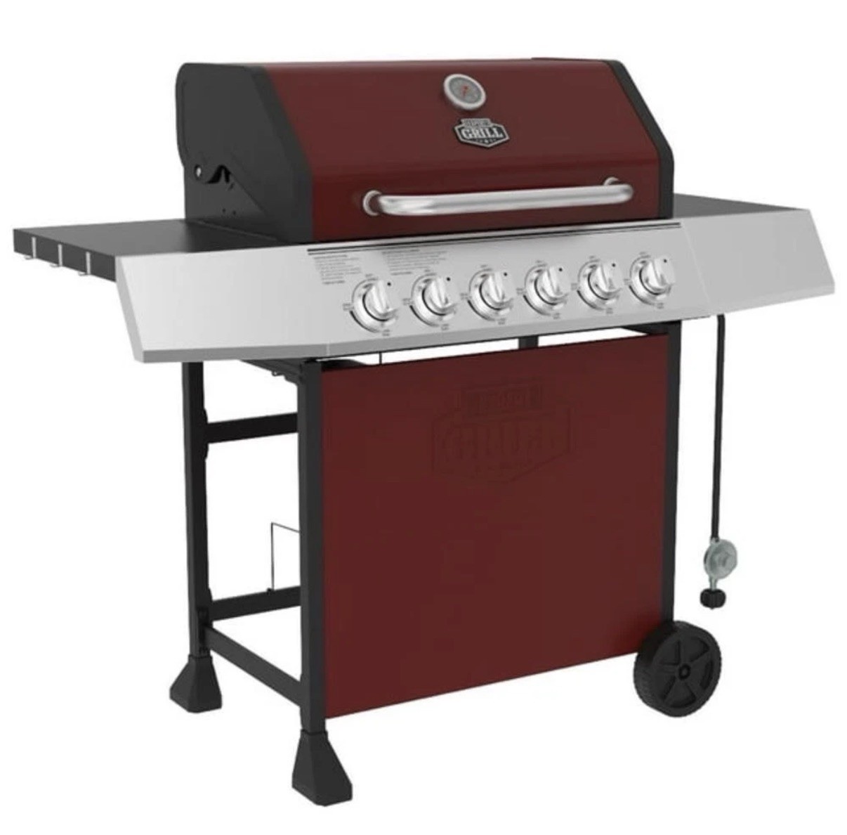 Expert Grill Gas Grill Propane 6 Burner Outdoor Cooking Barbecue ...