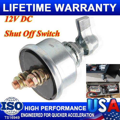 Master Battery Quick Disconnect Power Cut Shut Off Switch Heavy Duty ...