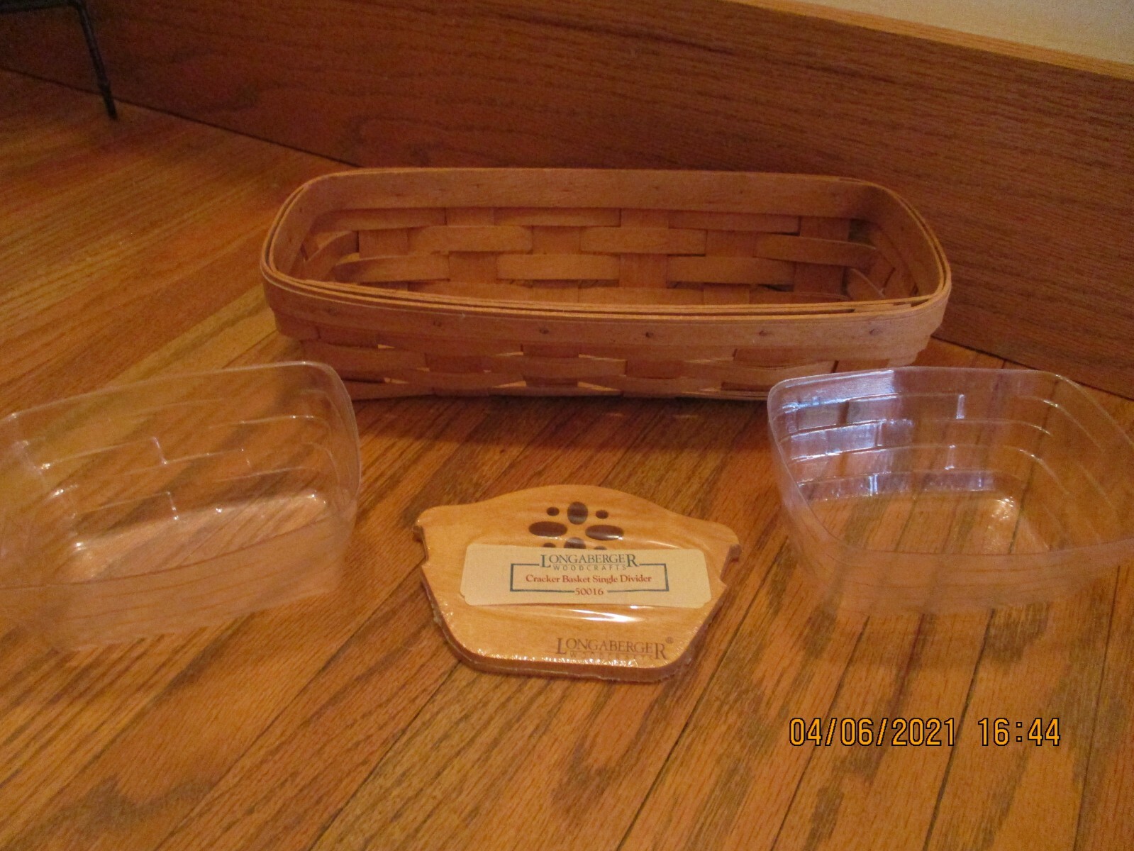 Longaberger Envelope Rack & Two Basket Sets wrought iron *shipping ...