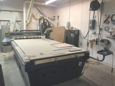 Multicam 3000 Series 3-204-R 5' x 10' CNC Router, 2005 | eBay