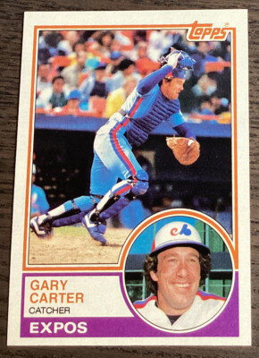 1983 Topps Gary Carter #370 Montreal Expos! NM-Mint #3283 | eBay