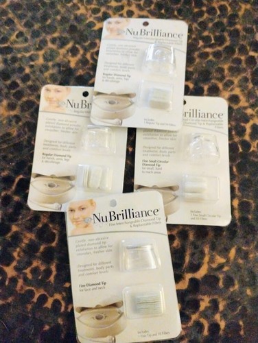 4 x Nubrilliance packages FINE DIAMOND TIPS and 10 filters | eBay