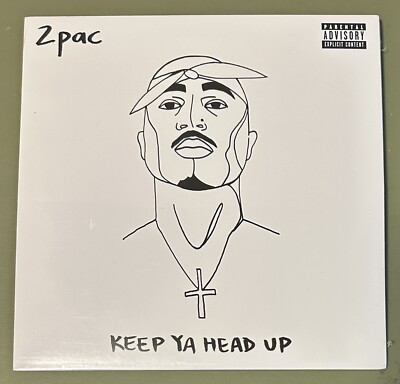 2Pac Keep Ya Head Up + Instrumental Version 45 7” vinyl Single Brand ...