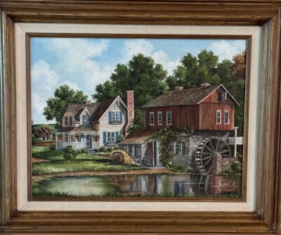 Original Oil Painting Titled “When I Was Young” 16 x 12, Deleta Siurek ...