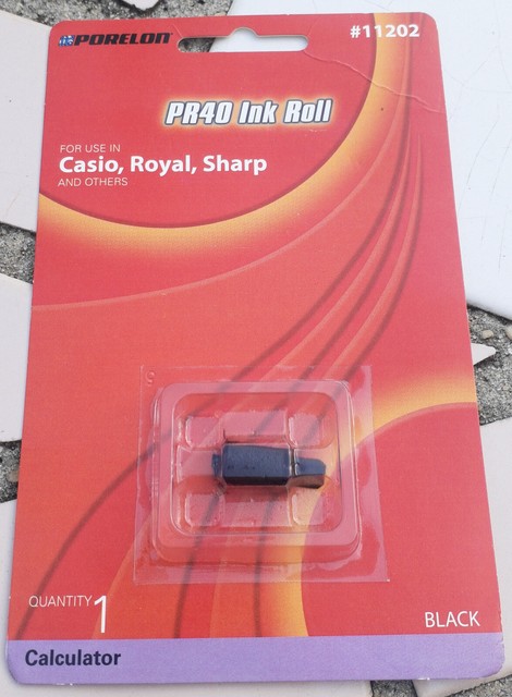 Porelon 11202 Adler Pr40 Black Ink Roller for sale online | eBay