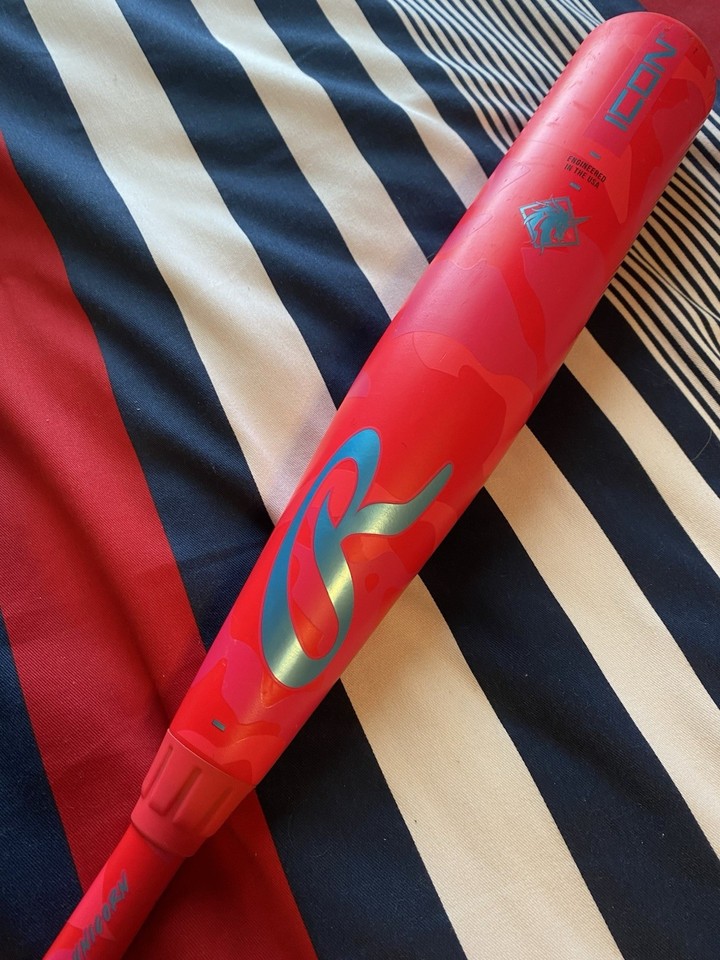GREAT 2025 Rawlings Icon ELECTRIC UNICORN Limited USSSA Bat 28”/18 -10 ...