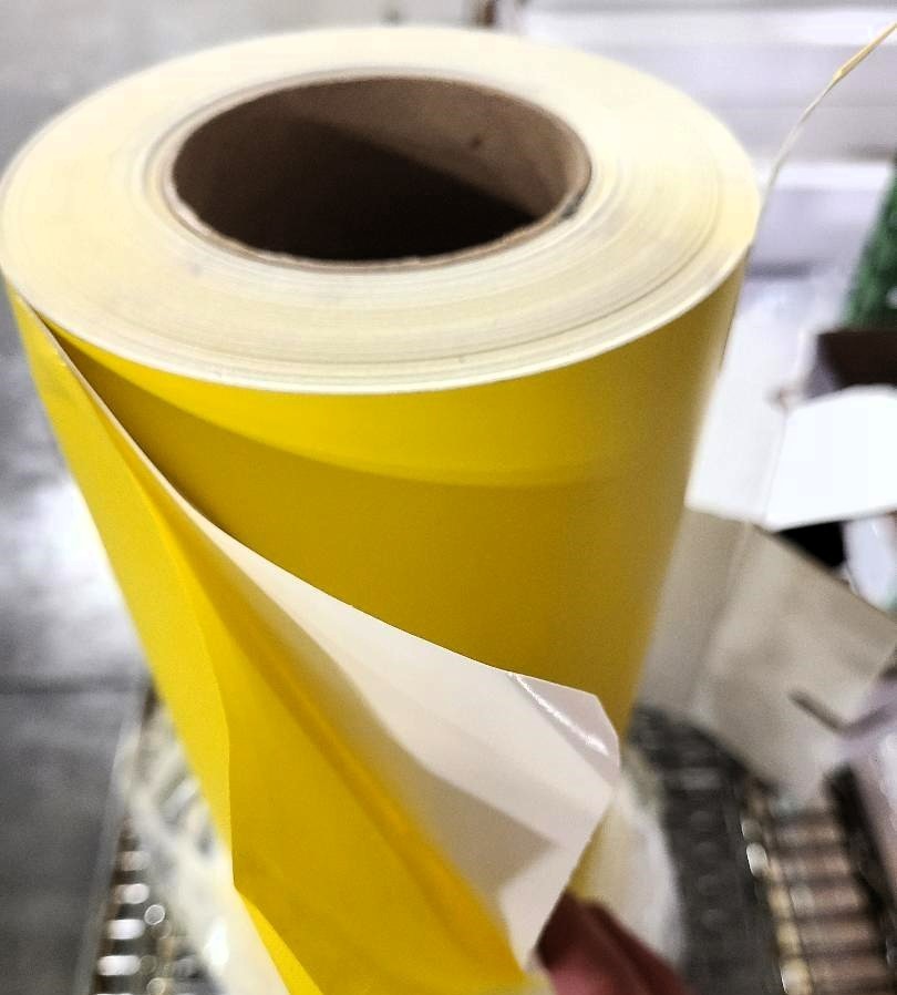 3.4mil Yellow Paint Masking Spray Stencil Vehicle Auto Vinyl Self ...