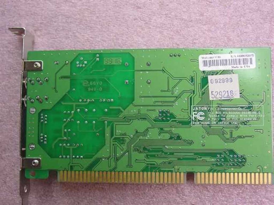 Jaton 6R5DR23 56K Modem ISA Sound Card | eBay