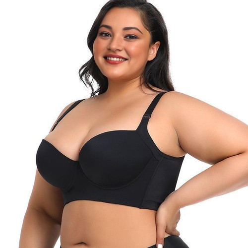Full Coverage women Bralette Wirefree comfortable Plus size Bra 34-50 | eBay