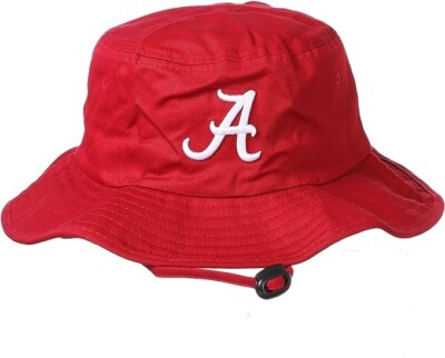 Zephyr Alabama Crimson Tide Bucket Hat Cap Red Size Large | eBay