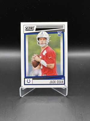 JACK COAN - 2022 Panini Score Football RC Rookie Card #312 Indianapolis ...