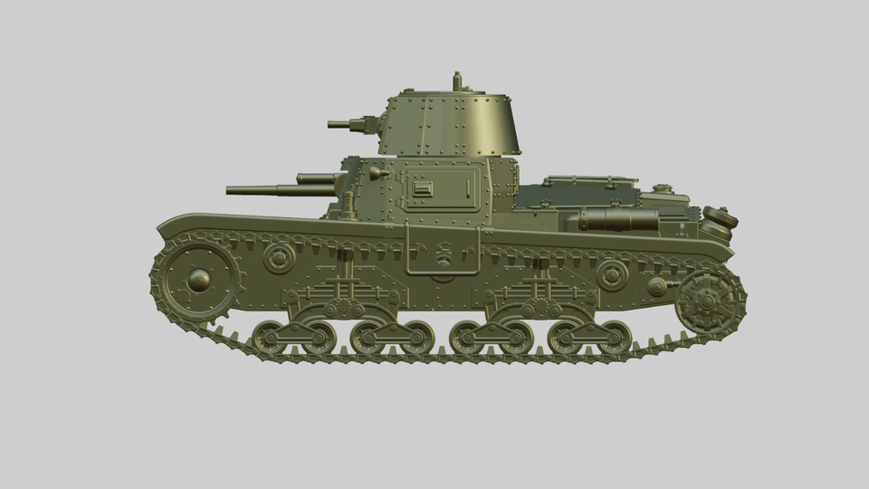 WW2 ITALY CARRO ARMATO M11/39, 3D PRINTED, MANY SCALES AVAILABLE | eBay