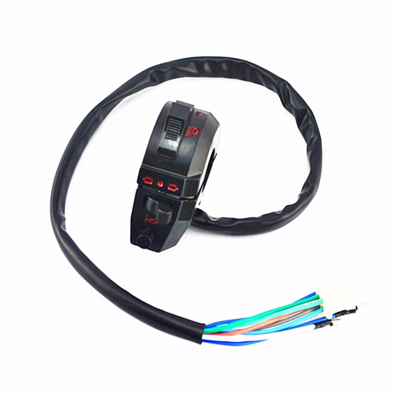 Dual Sport Control Left Switch Light Turn Signal Horn Motorcycle Dirt ...
