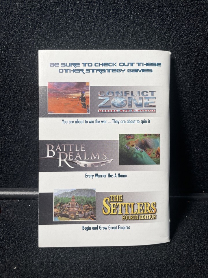 Vintage Video Game Manual: Conquest Frontier Wars - User Manual | eBay