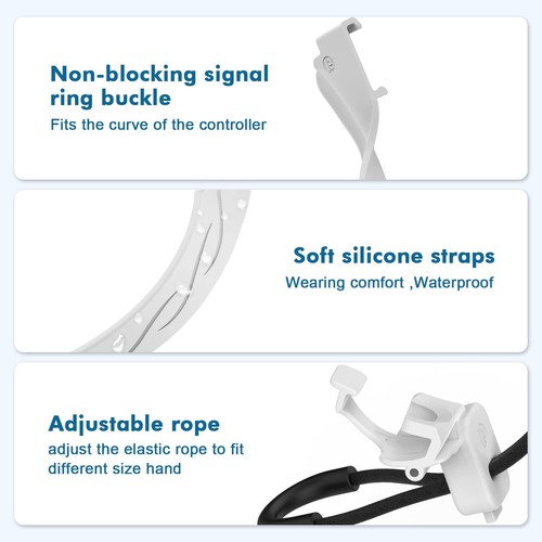 AMVR Touch Controller Grip Strap VR Accessories for Pico 4, Anti-Slip ...