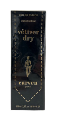 (199,99EUR/100ML) 100ML VINTAGE CARVEN VETIVER DRY - EAU DE TOILETTE ...