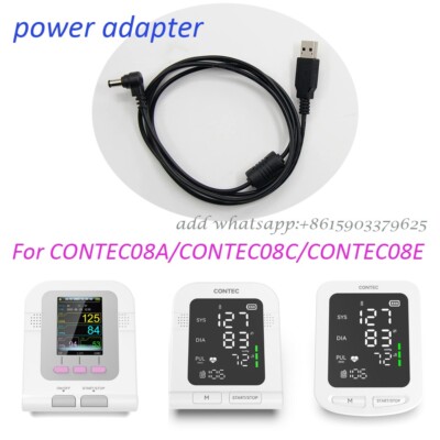 CONTEC AC/DC Adaptor USB Cable Free Charger for Contec08A & Contec08C ...