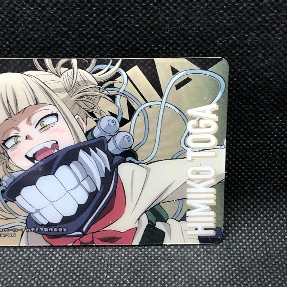Himiko Toga My hero academia No.20 Jump Shueisha Bandai Clear Card ...