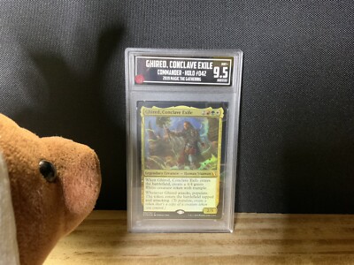 TCCG 9 PSA 9 Ghired, Conclave Exile FOIL Graded Commander 2019. Magic ...