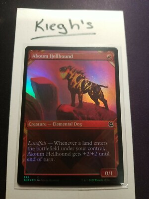 Mtg Akoum Hellhound *FOIL Showcase* | eBay