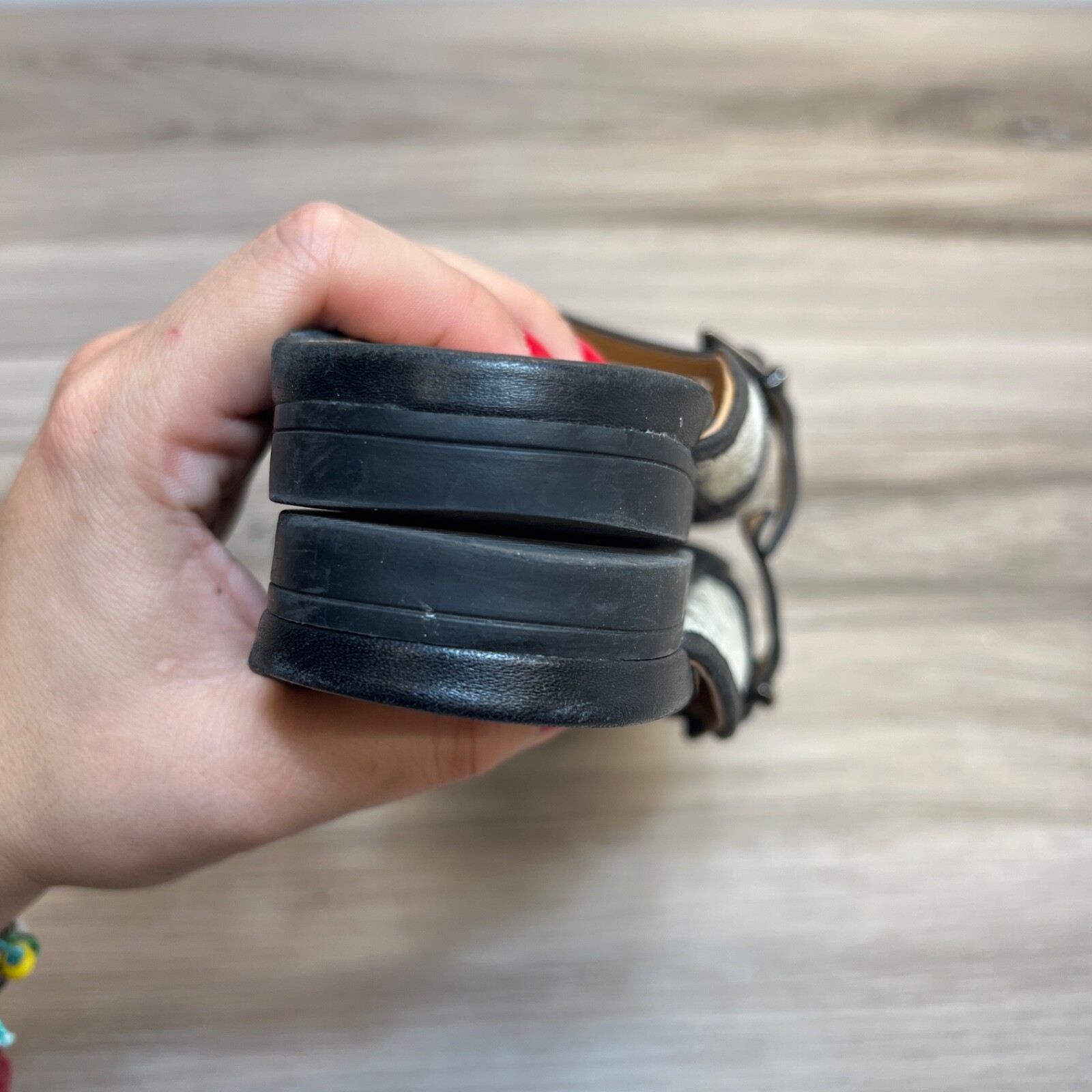 Vionic Esme Womens Size 7 Snake Print Slip On Flat Mules Strap Buckle ...