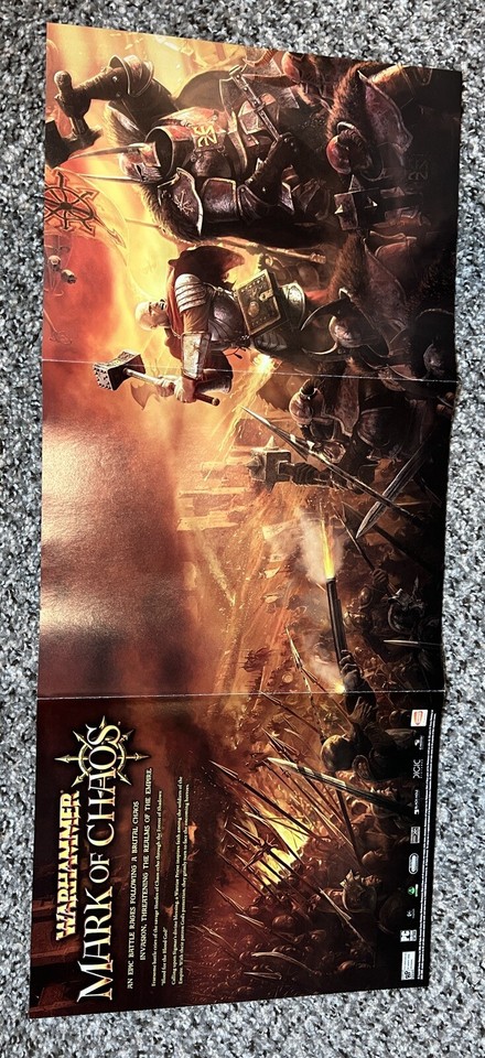Mage Knight Warhammer Double Sided Poster Magazine Apocalypse Mark Of ...