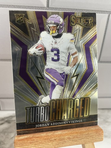 2023 Panini Select Jordan Addison Turbocharged Insert. Minnesota ...