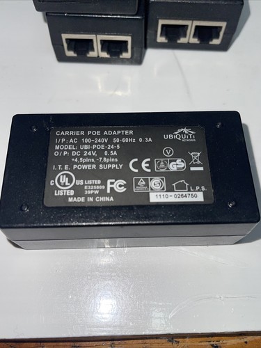 Ubiquiti Networks Carrier POE Adapter UBI-POE-24-5 24V 0.5A (279 ...