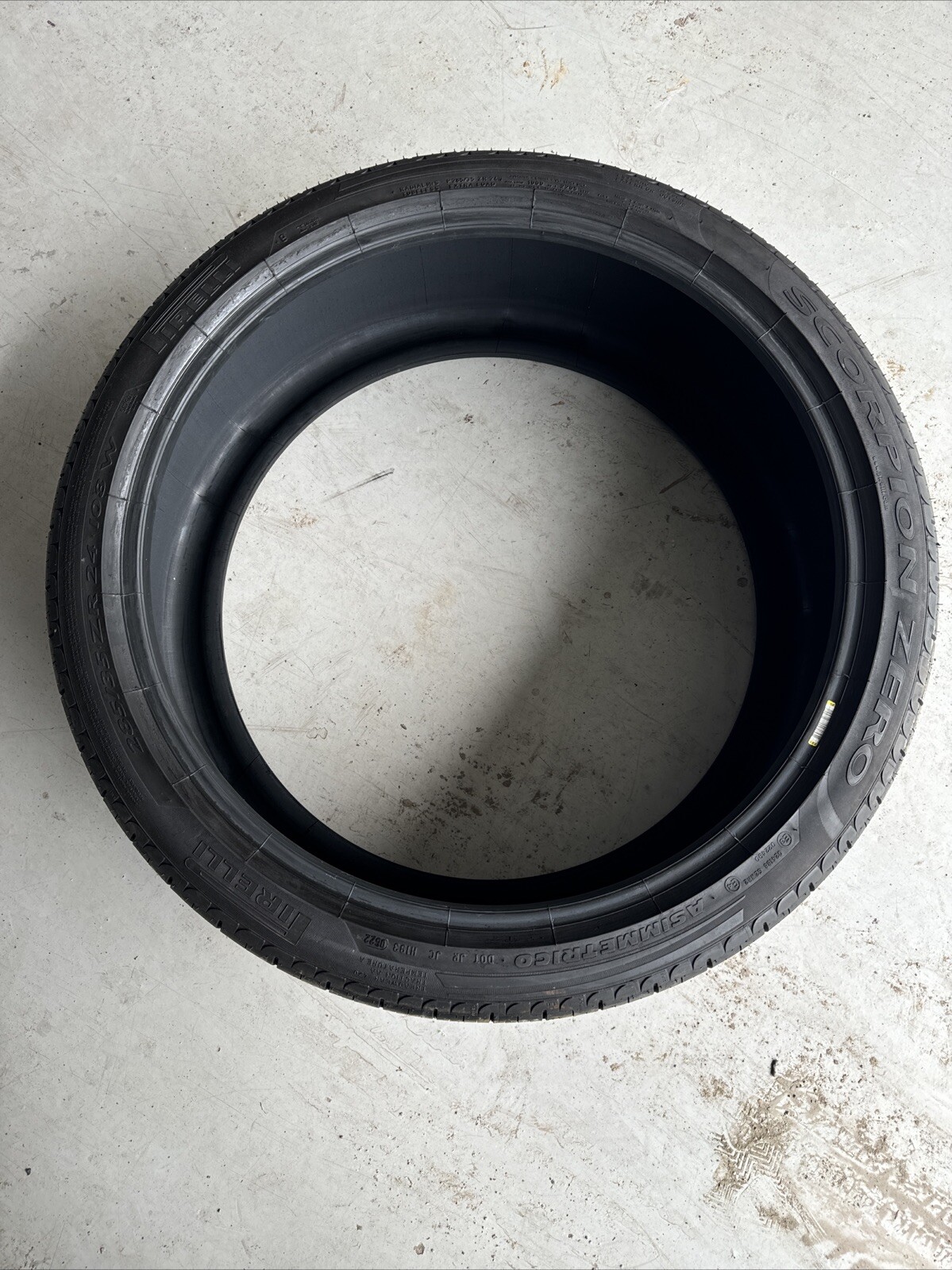 Used 285/35ZR24 Pirelli Scorpion Zero Asimmetrico 108W - 7.5/32 | eBay