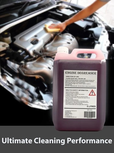 Engine Degreaser Heavy Duty Cleaner 5L Car Engines Removes Oil Grease ...