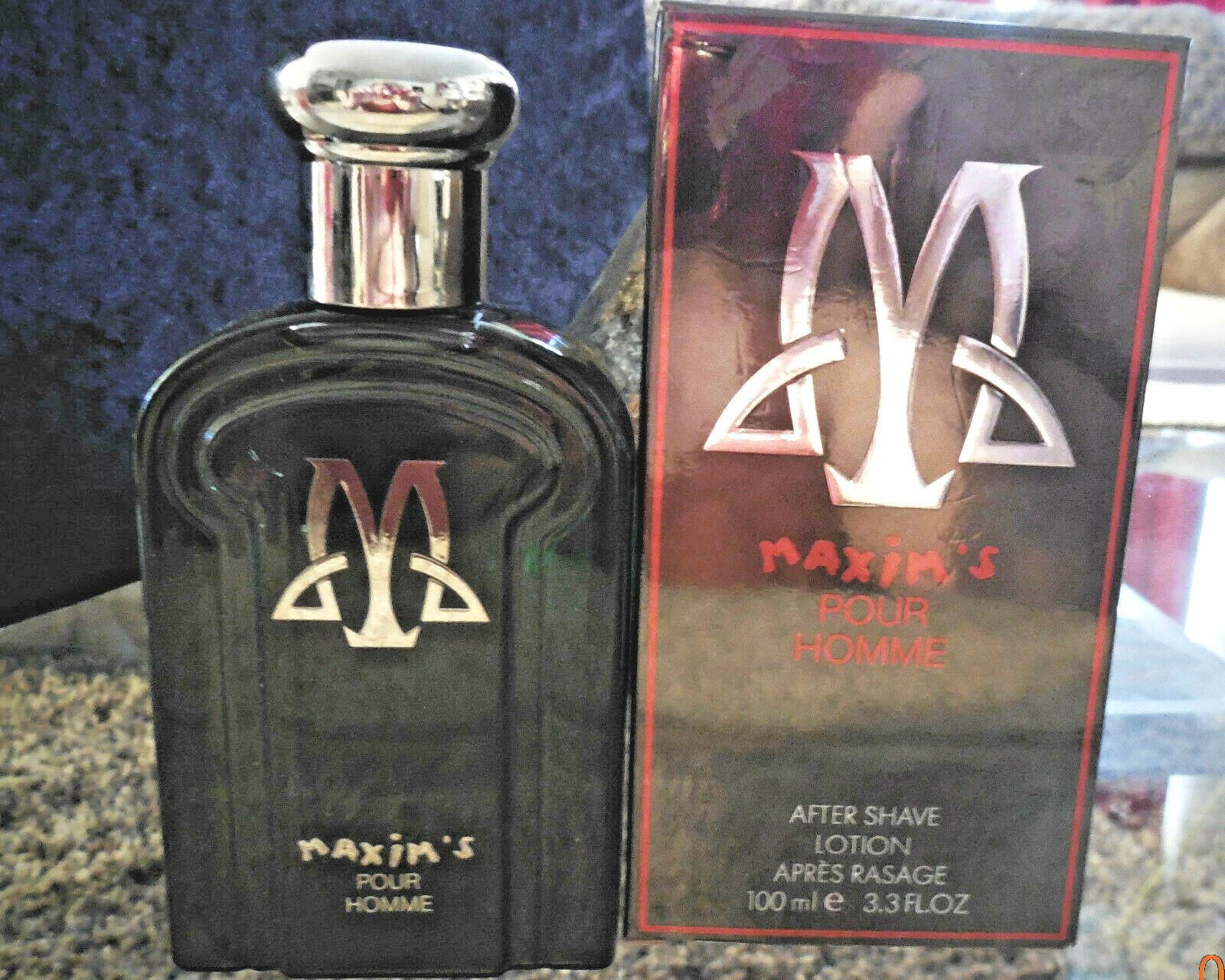 MAXIM'S POUR homme After Shave Lotion 100 ml / 3.3 oz vintage REF. 8865 ...