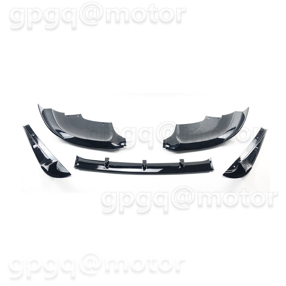 2017-2021 Jeep Grand Cherokee SRT/Trackhawk V4 Glossy Front Bumper Lip ...