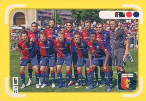 Figurine STICKER'S Collection Panini 2018/19 Genoa-Squadra N.227-NEW | eBay