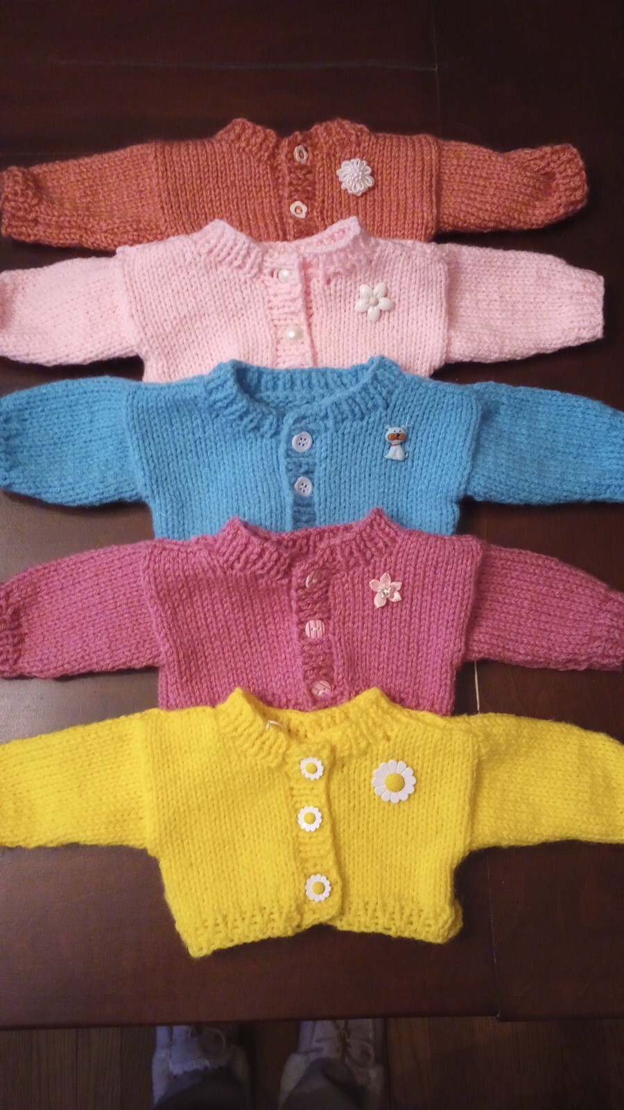 18 inch doll sweater, new, hand knit, multiple colors available | eBay