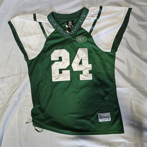 Reebok Team NFL Players NY Jets Revis 24 Youth XXL Girl Jersey ...