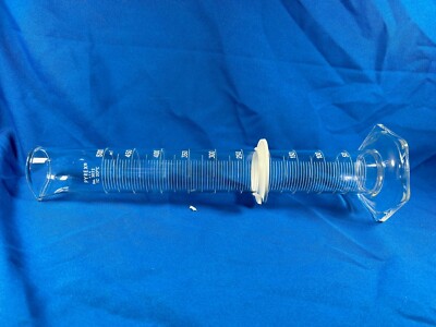 Graduated cylinder, 500 mL, PYREX, w bumper guard, Quality Lab ...