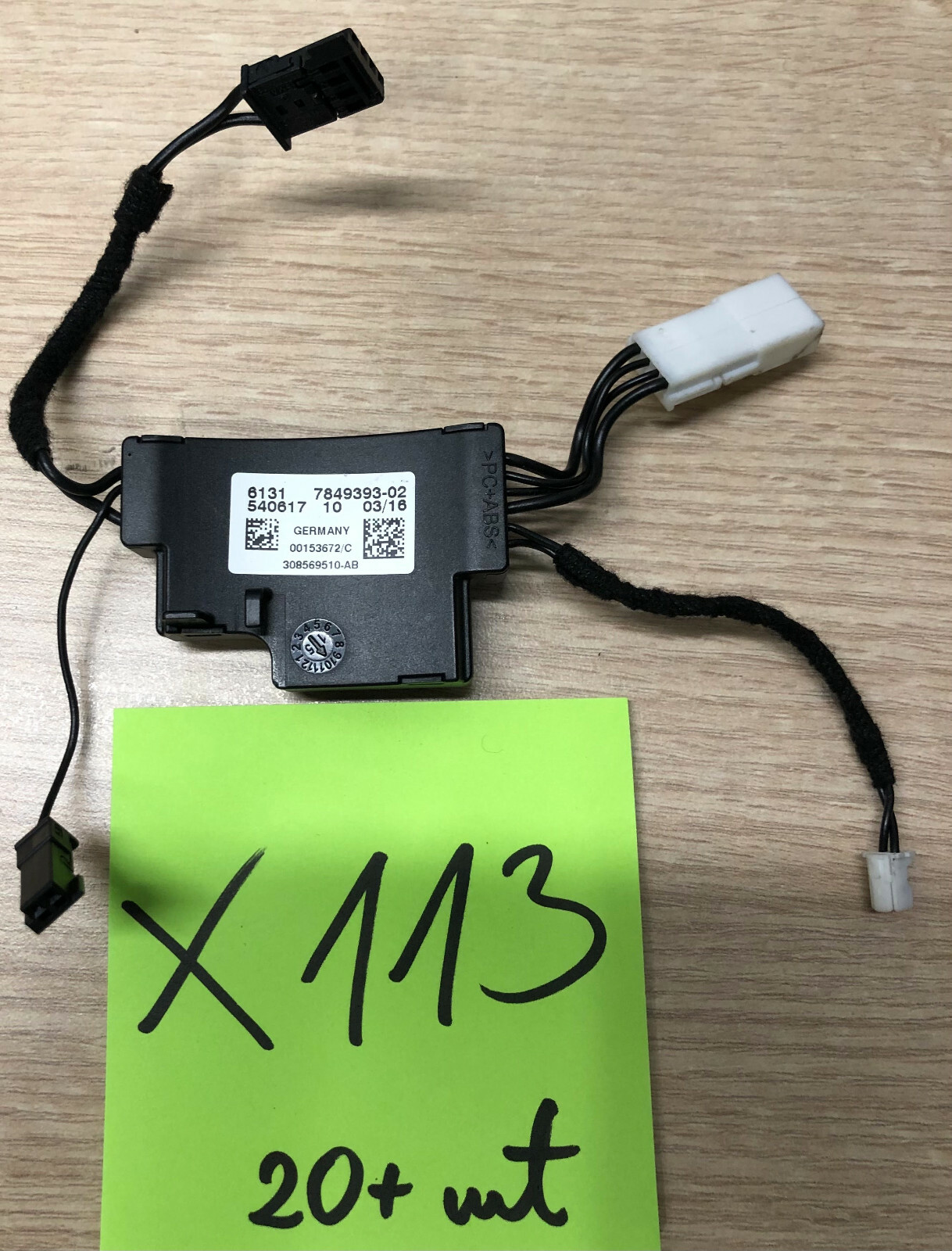 BMW Genuine Cable F22-F36 F80-F87 Steering Wheel Control Unit ...