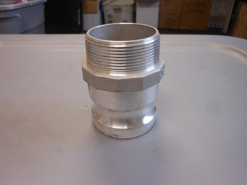 PT PAC Industrial Aluminum 1.75x2" Cam & Groove Valve Fitting Adapter F ...