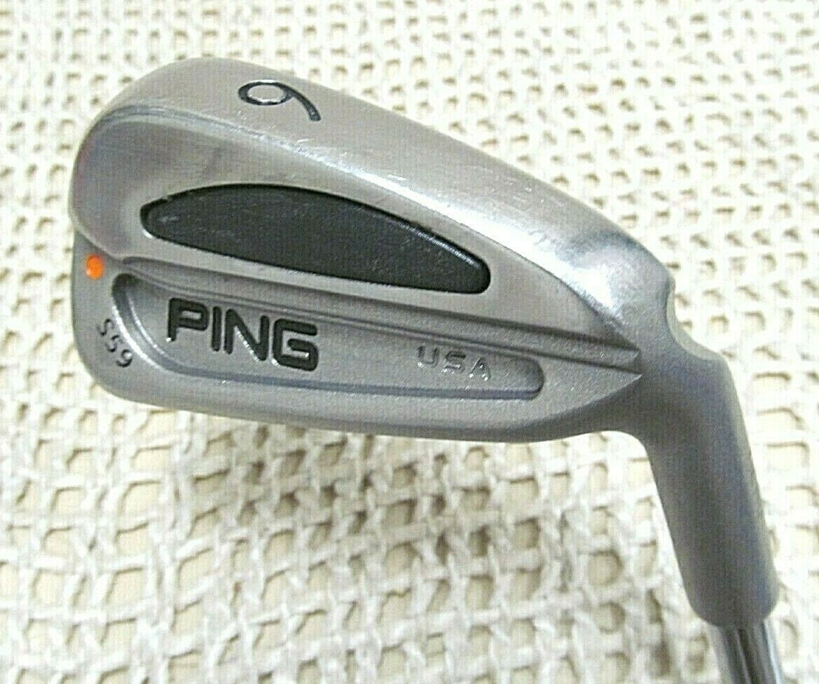 PING S59 ORANGE DOT 6 Iron 37.25" RIGHT HANDED ~ Stiff Flex Steel Shaft ...