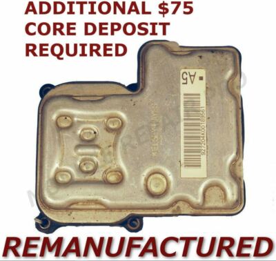 REMAN 2002 2003 Chevrolet Trailblazer ABS Pump Control Module Chevy | eBay