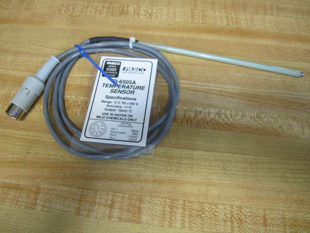 PASCO Ci-6505a Temperature Sensor CI6505A for sale online | eBay