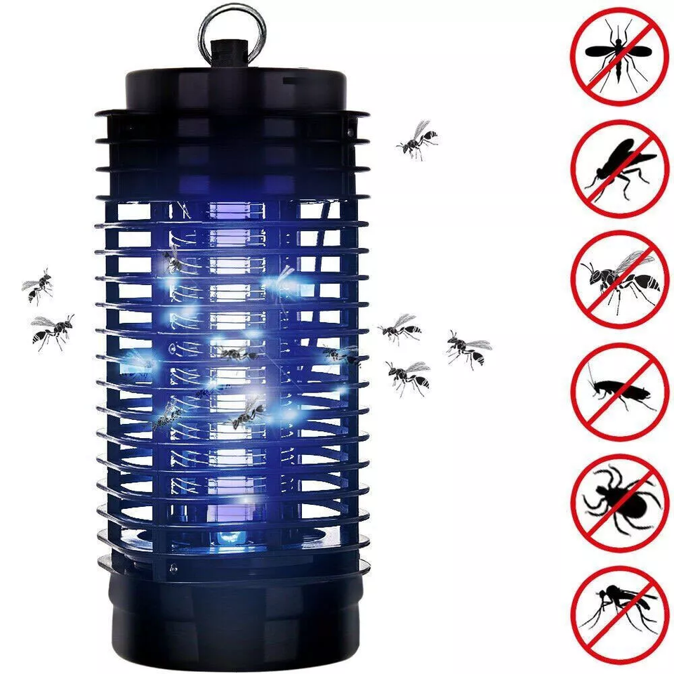 Electric Fly Bug Mosquito Zapper Insect Killer UV Lamp Indoor Trap Pest ...