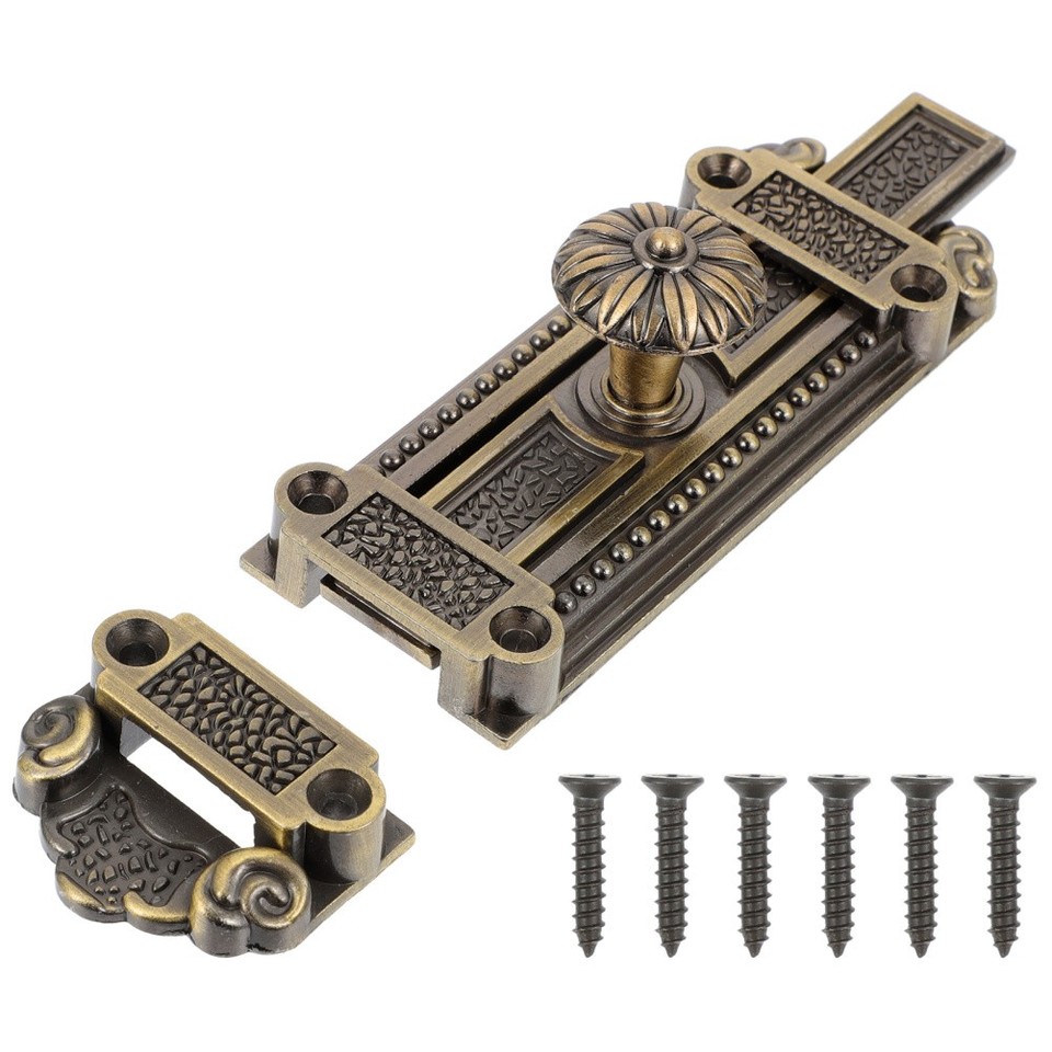 Vintage Indoor Lock Latch Rustic Sliding Decorative Slide Bolt for ...