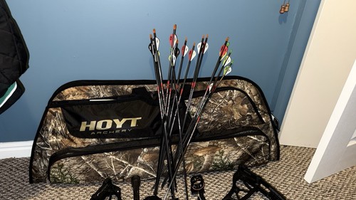 Hoyt Trykon XL with Leupold Vendetta Laser Attachment Combo Set | eBay