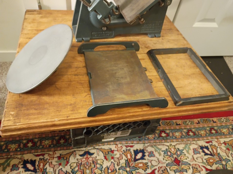 Kelsey 5x8 Model P Letterpress Printing Press | eBay