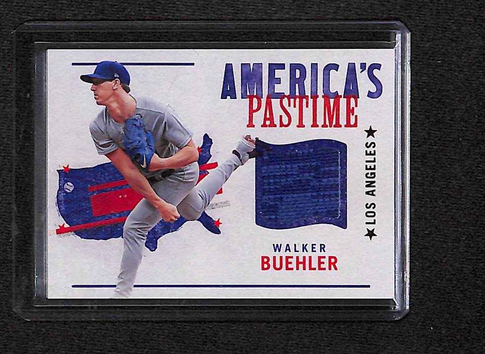 2022 Panini Chronicles - America's Pastime Swatches #APS-WB Walker ...