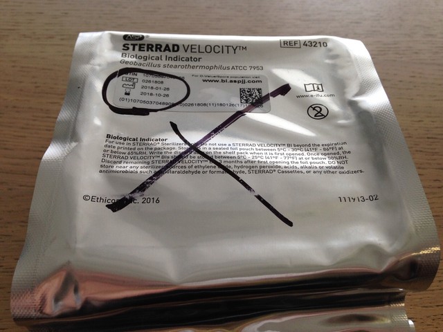 ASP 43210 Sterrad Velocity Biological Indicator (x) for sale online | eBay